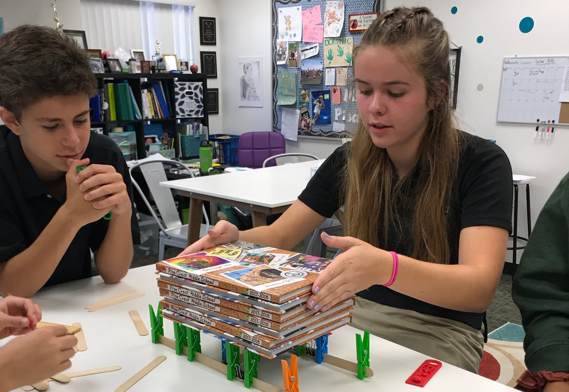 Developing a Design Thinking Mindset in Middle School
